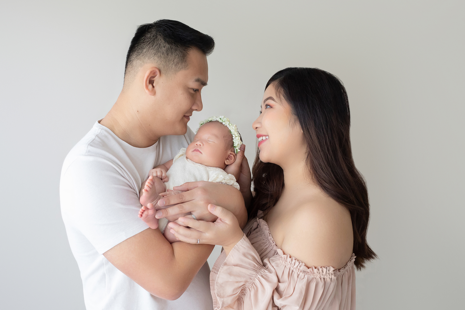 Precious Moments with a Beautiful Newborn Daughter - Andrea ...